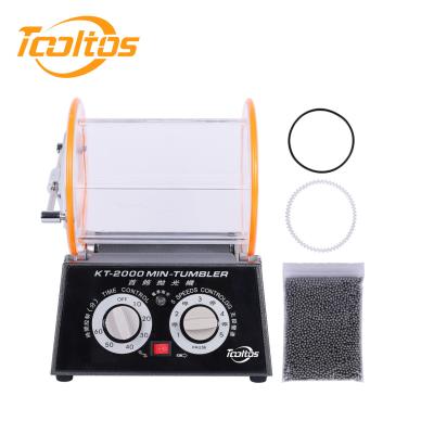 China KT-2000 Jewelry Rotary Tumbler Polishing Machine 11Lbs 60W for Studio Projects for sale