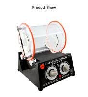 China Silk 110V Jewelry Rotary Tumbler 5kg Polishing Machine 6000RPM Deburring Finisher for sale