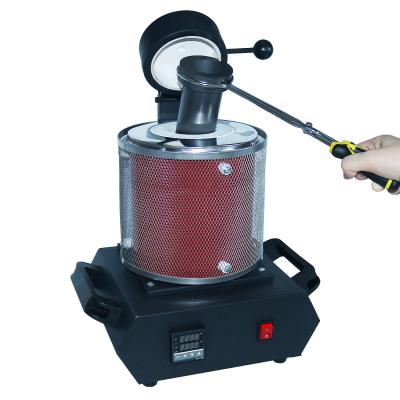 China Digital Gold Melting Furnace 1-3kg 1150°C Induction Smelting Machine for Jewelry for sale
