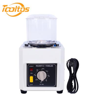 China KT-90 Magnetic Tumbler Polishing Machine 400g 2000rpm for Jewelry Gold Silver for sale