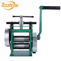 China Manual Tablet Press Jewelry Rolling Mill Machine 3 Roller Bending Machine for sale