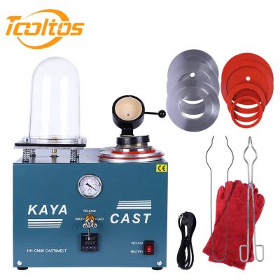China KAYA CAST Jewelry Vacuum Casting Machine 1500W 220V Induction Melting Furnace for Gold Silver for sale