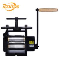 China 130mm Manual Jewelry Tablet Press Rolling Mill Machine for sale