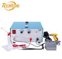China 80A Jewelry Pulse Spot Welder 500W 110V 220V for Gold Silver Welding with 1.5mm Tungsten Needle for sale