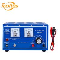 China Silk 30A Plating Rectifier Jewelry Electroplate Machine Gold Plating for sale