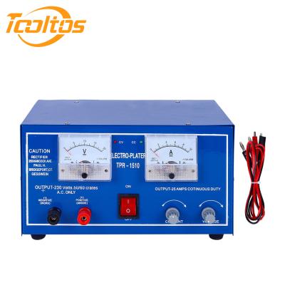 China Silk Gold/Silver Electroplating Machine 15V 10A for DIY Jewelry Plating for sale