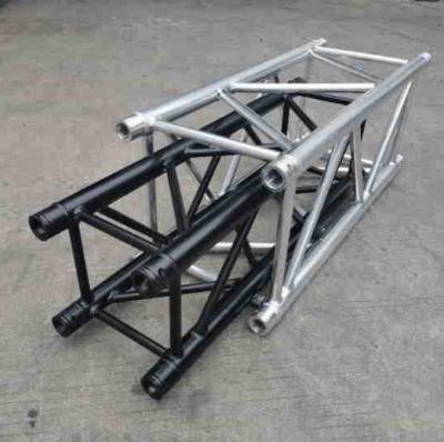 China Black Silver Aluminum Truss Stage Light Frame , High Strength Aluminum Alloy Truss for sale