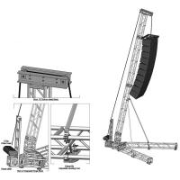 China 290mm top section Heavy Duty 300kg Maximum Load Aluminium Stage Truss with Quick Installation and Modular Structure for Outdoor Events for sale