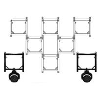 China Easy To Transport Aluminium Stage Truss 1m Height High Corrosion Resistance Lightweight Durable Modular System For Event Staging for sale