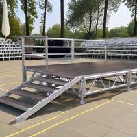 China 1m height aluminium stage truss stage table designed for easy assembly durable structure and versatile event applications for sale