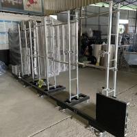 China Event Hanging LED Video Wall Stand Rack Aluminum Alloy Ground Support LED Screen Truss for sale