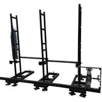 China Waterproof LED Screen Bracket Aluminum LED Wall Ground Support Truss for sale