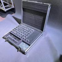 China Silver Lightweight Aluminum Flight Case Custom Sizes TUV Certificate for sale