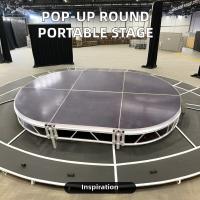 China Lightweight Portable Aluminum Stage Platform Quick Assembly For Concerts for sale