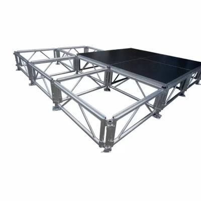 China Quick Assembly Aluminum Portable Stage Lightweight Aluminium Staging Platform For Concerts for sale