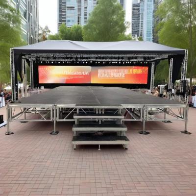 China Outdoor Concert Stage Platform Round Square Aluminium Staging Platform for sale