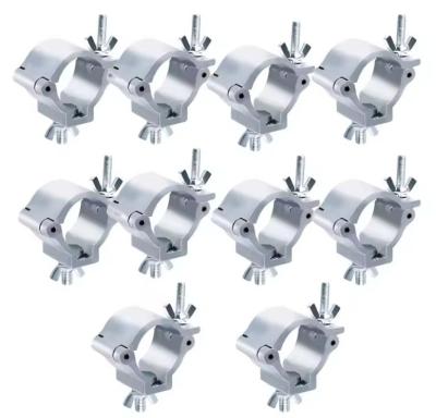 China Shape Customized Stage Light Clamp Quick Connection Aluminum DJ Light Clamp Hooks for sale