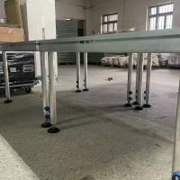 China Round / Square Portable DJ Stage Platform Detachable Aluminum Alloy Glass Plywood Material for sale