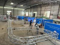 China Robust Circular Aluminum Truss Multi Angle Truss Corner For Stage Events for sale