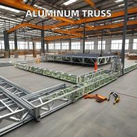 China 6082-T6 Aluminum Stage Truss Lighting 400x400m With Truss Clamp for sale