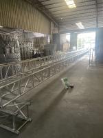 China Silver Aluminum Layer Truss Aluminum DJ Lighting Truss For Outdoor Concerts for sale