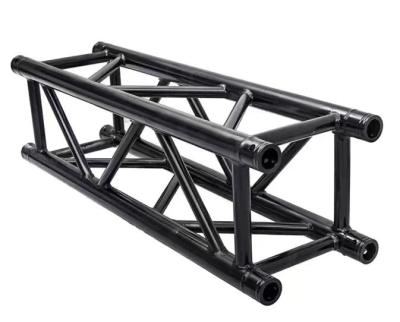 China Portable Black Aluminum Spigot Truss Fast Assembly DJ Lighting Truss System For Outdoor Events for sale
