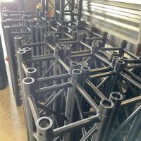 China Portable Black Aluminum Spigot Truss Fast Assembly DJ Lighting Truss System For Outdoor Events for sale