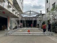 China Easy Assembly Aluminum Portable Stage Lighting Truss 1m 2m 3m 4m Height for sale