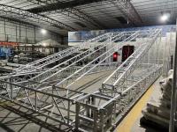 China 6061-T6 Aluminum Roof Truss Quick Assembly Square Stage Lighting Truss for sale