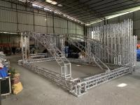 China 400x400mm Aluminum Stage Truss System , Triangle Lighting Truss For Events Concerts for sale