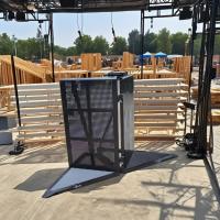 China Lightweight Aluminum Crowd Control Barricades , Aluminum Concert Crowd Barriers for sale
