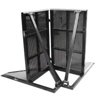 China Lightweight Aluminum Crowd Control Barricades , Aluminum Concert Crowd Barriers for sale