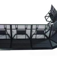 China Foldable Crowd Barricades Portable Aluminum Crowd Control Safety Barriers for sale