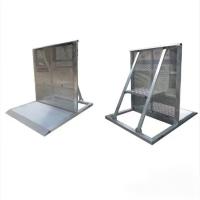 China Foldable Crowd Barricades Portable Aluminum Crowd Control Safety Barriers for sale