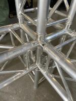 China 0.64m Length Aluminum LED Display Truss Corrosion Resistant With Counterbalance Arm for sale