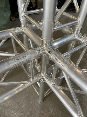 China 0.64m Length Aluminum LED Display Truss Corrosion Resistant With Counterbalance Arm for sale