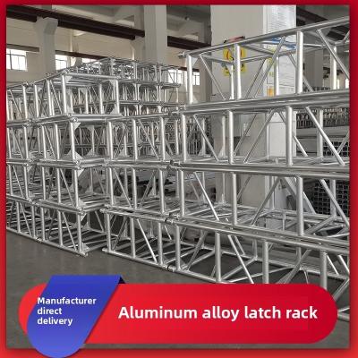 China 12m Height Telescopic Mobile Aluminum Truss Tower Easy Assemble for sale
