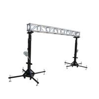 China Alloy Steel Event Truss Tower Hand Crank , Foldable Line Array Lift Tower for sale