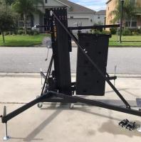 China Mobile Lighting Truss Tower Aluminum Stage Crank Lift Tower With Crank Bracket for sale
