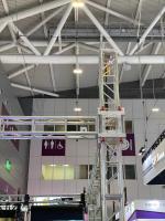 China Portable Audio Line Array Lift Tower Square Triangle Aluminum Alloy Truss Speaker Tower for sale