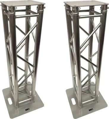 China Rectangular Concert Stage Truss , Square Aluminum Truss 0.5m 1m 2m 3m 4m for sale