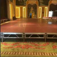 China 3 Floors GF Truss 1.22*1.22m Mobile Aluminum Floor Truss With Adjustable Legs for sale
