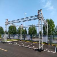China 390*390mm Aluminium Stage Truss Portable Aluminum Ladder Truss For Booth Sound for sale
