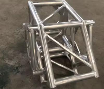 China Heavy Load 6082 Aluminum Square Truss , Silver Trade Show Booth Truss for sale