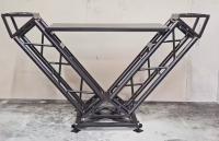 China Adjustable Height Aluminium Stage Truss DJ Table with 500kg Load-bearing Capacity and Aluminum Alloy 6082-T6/6061-T6 for sale