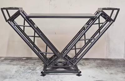 China Adjustable Height Aluminium Stage Truss DJ Table with 500kg Load-bearing Capacity and Aluminum Alloy 6082-T6/6061-T6 for sale