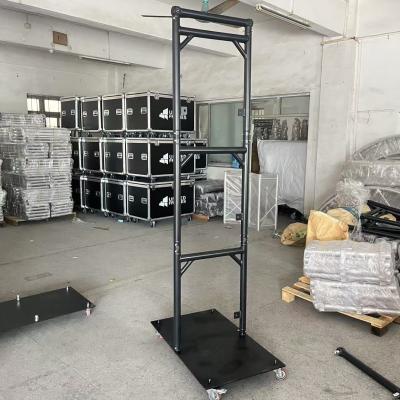 China U-Frame Aluminum Truss Modular Lidj lighting truss standghting Truss with 300Kg Load-bearing Aluminum Alloy 6082-T6 600x800mm event stage platform event truss systems for sale