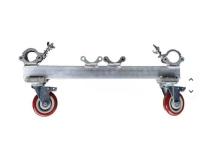 China 290mm 238mmx238mm Aluminum Alloy 6082-T6 Truss Dolly Kit with Spigot or Screw Connect for Easy Transport truss car for sale