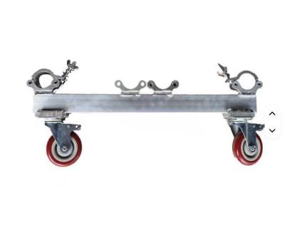 China 290mm 238mmx238mm Aluminum Alloy 6082-T6 Truss Dolly Kit with Spigot or Screw Connect for Easy Transport truss car for sale