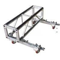 China 290mm 238mmx238mm Aluminum Alloy 6082-T6 Truss Dolly Kit with Spigot or Screw Connect for Easy Transport truss car for sale